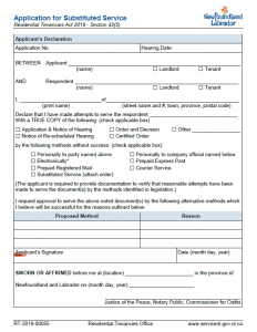 Serving Notices - Renting in NL