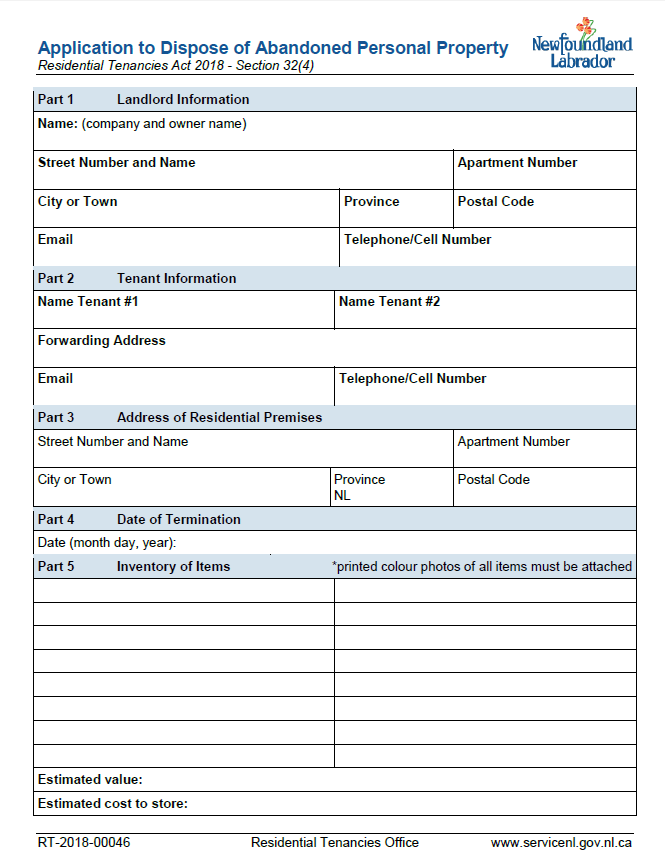 Forms & Resources - Renting in NL